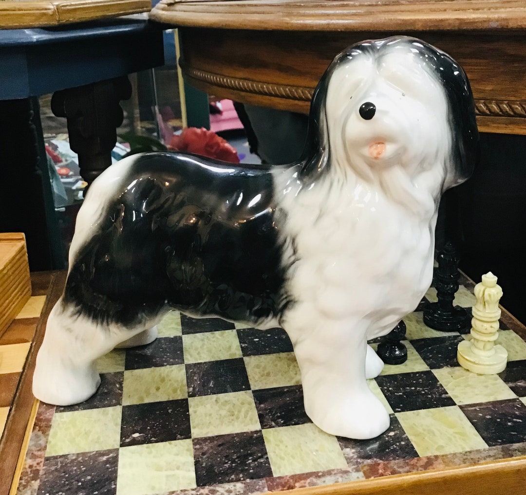 Vintage Ceramic Large Melba Ware Old English Sheepdog - Etsy UK