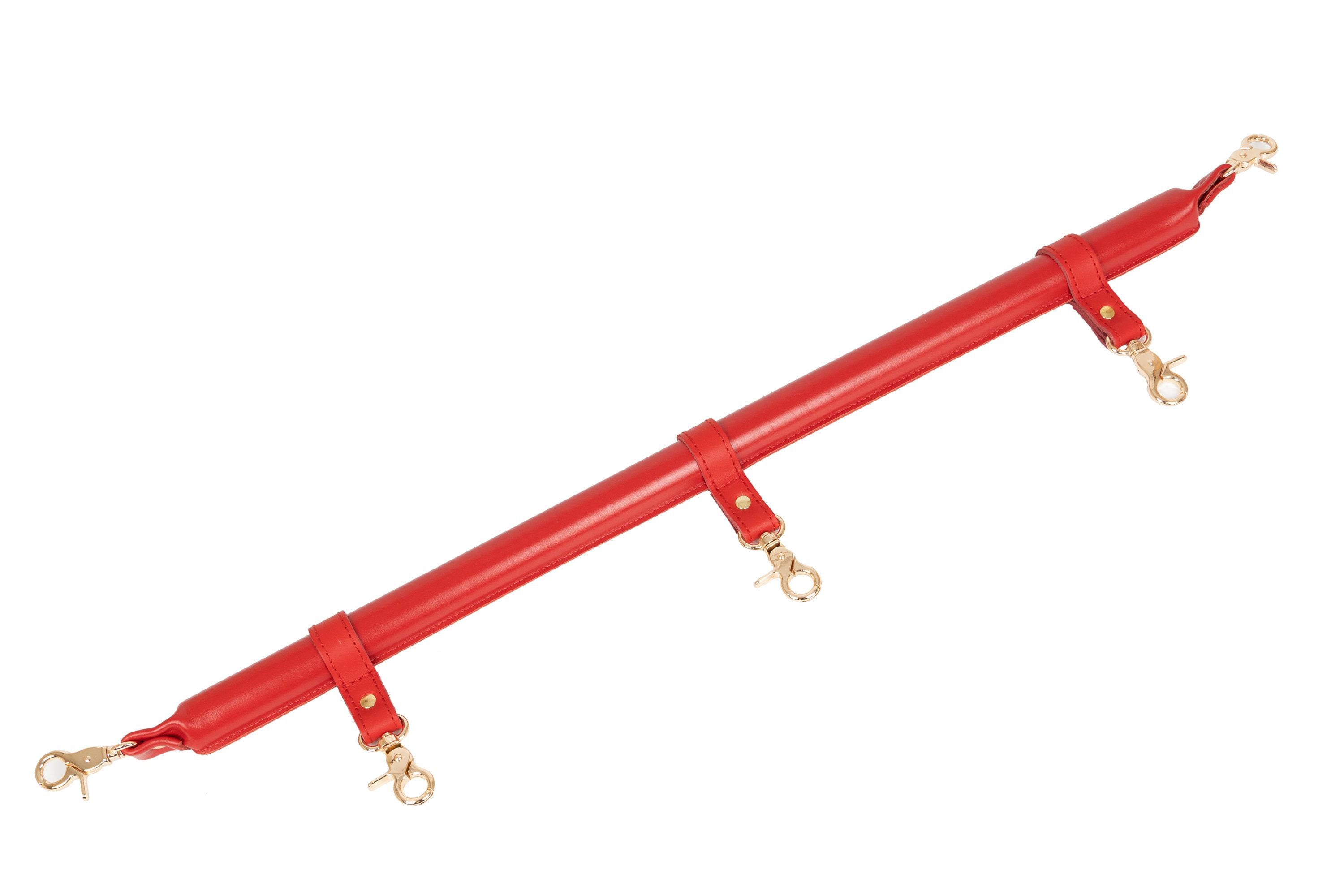 5-point Leather Spreader Bar Set – Full Body Bondage Kit With Cuffs ...