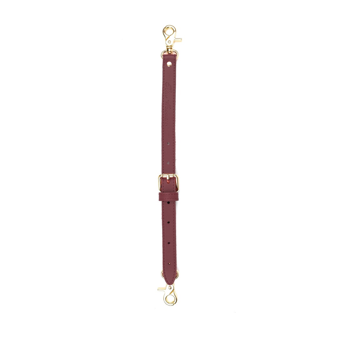 Adjustable Burgundy Leather Connector – Waist Belt & Garters Bondage ...