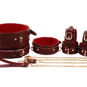 Chain BDSM Set 4 in 1, Woman, Men Submissive Gear, BDSM Set, Bondage ...