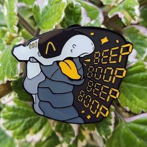 Beep Boop Synth Enamel Pin | Synth Revolution - Etsy