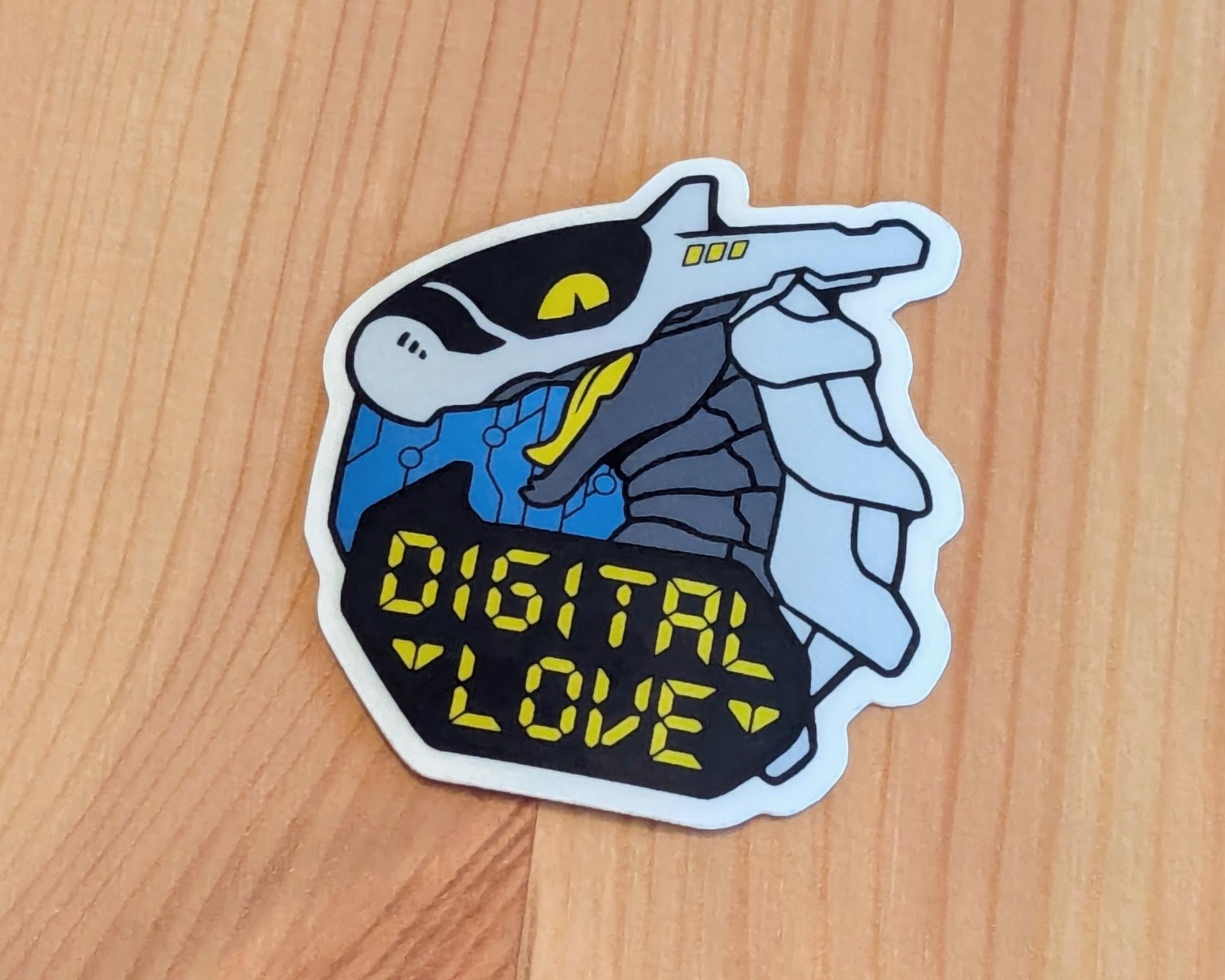 SYNTH | Sticker Pack | Sticker Set | 5 Stickers | Beep Boop | Digital ...