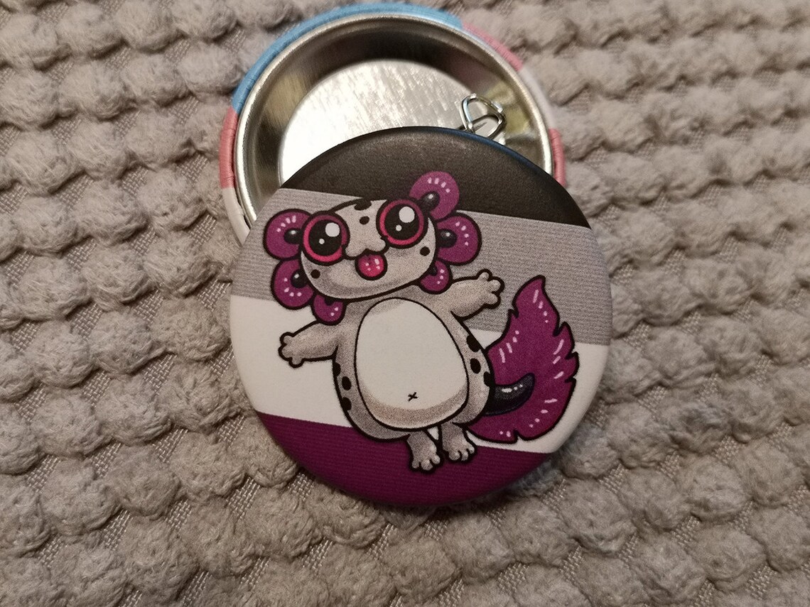 Pride Pun Pins NB Enby Enbee Transgender Transgendeer Ace - Etsy