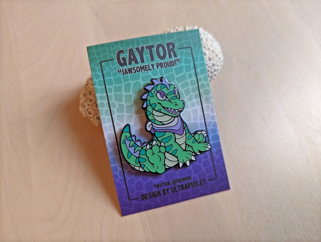 GAYTOR | Soft Enamel Epoxy Pride Pin | Gay Queer Homosexual LGBTQI ...