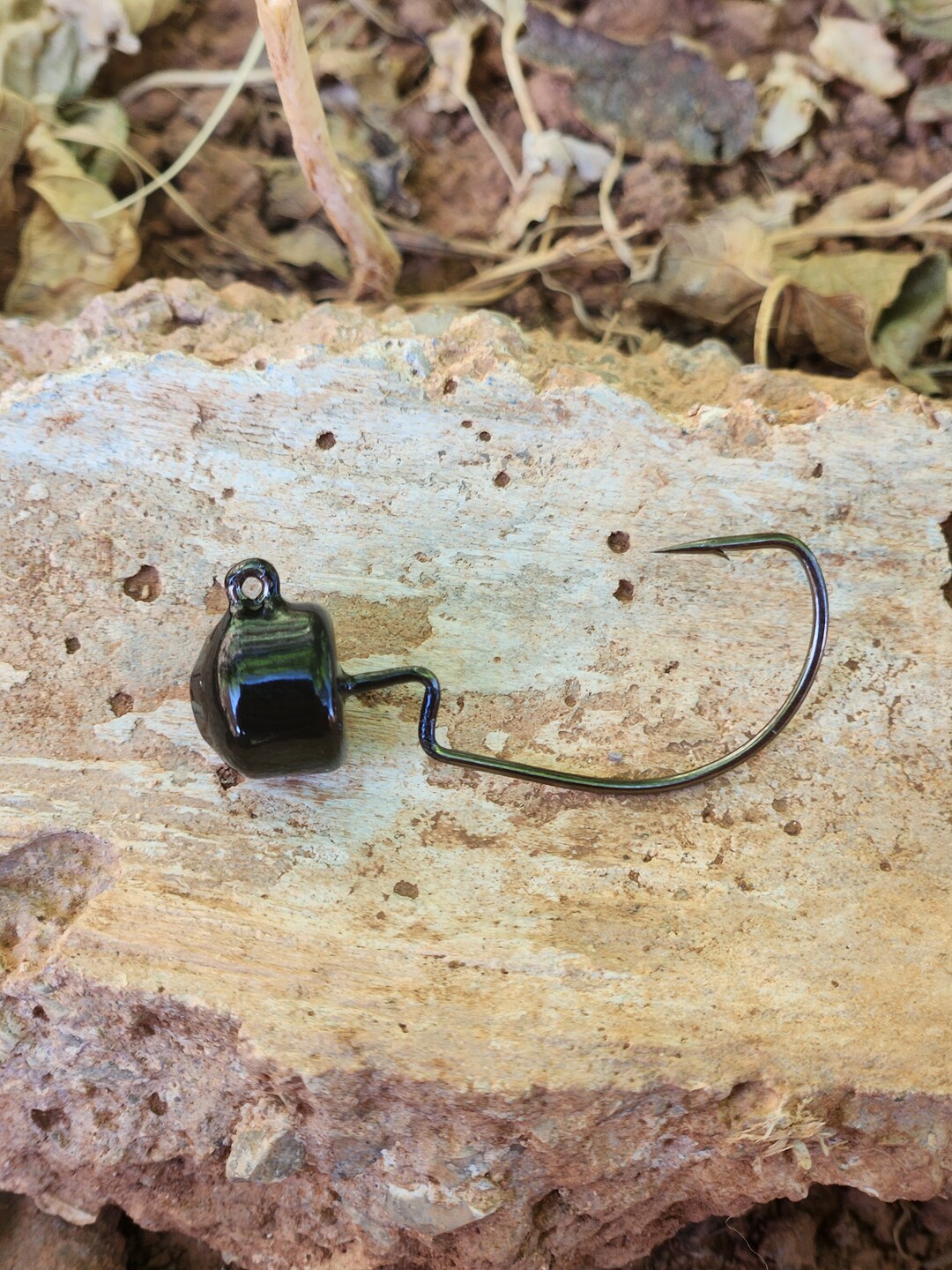 Weedless Finesse Ned Rig Hooks 4pack Black Weight 1/4 Weight - Etsy