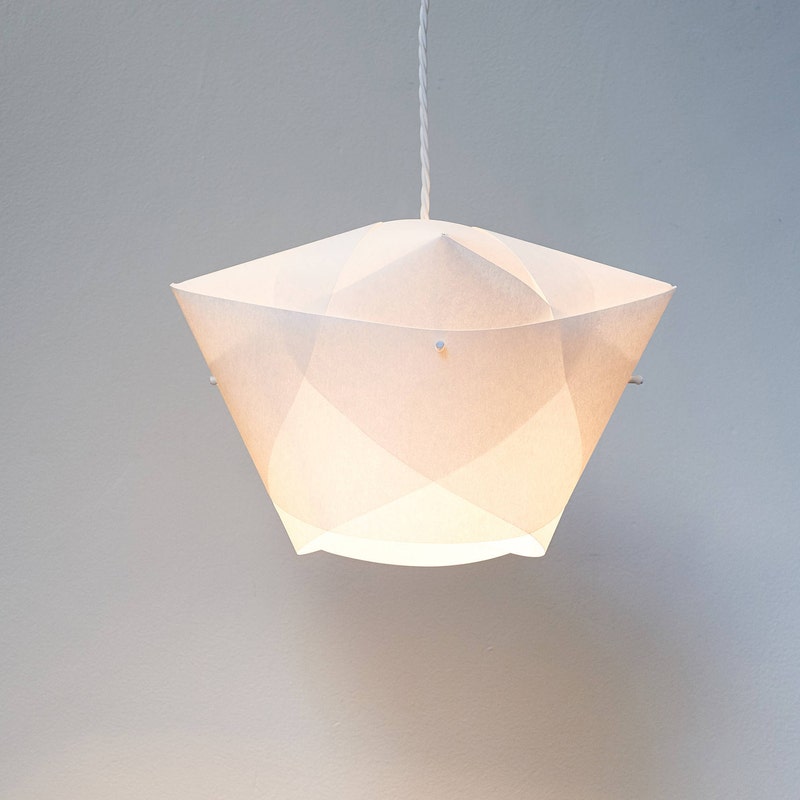 Japanese Ceiling Light - Etsy