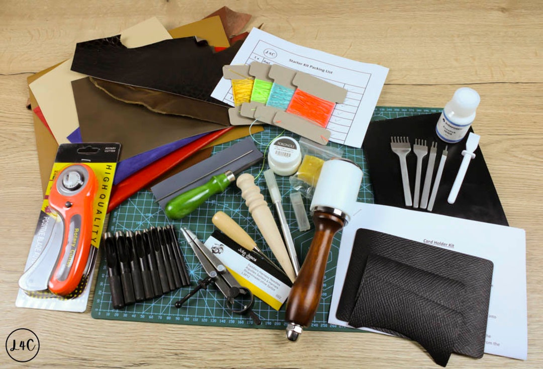 The Ultimate Leather Crafting Starter Kit - Etsy