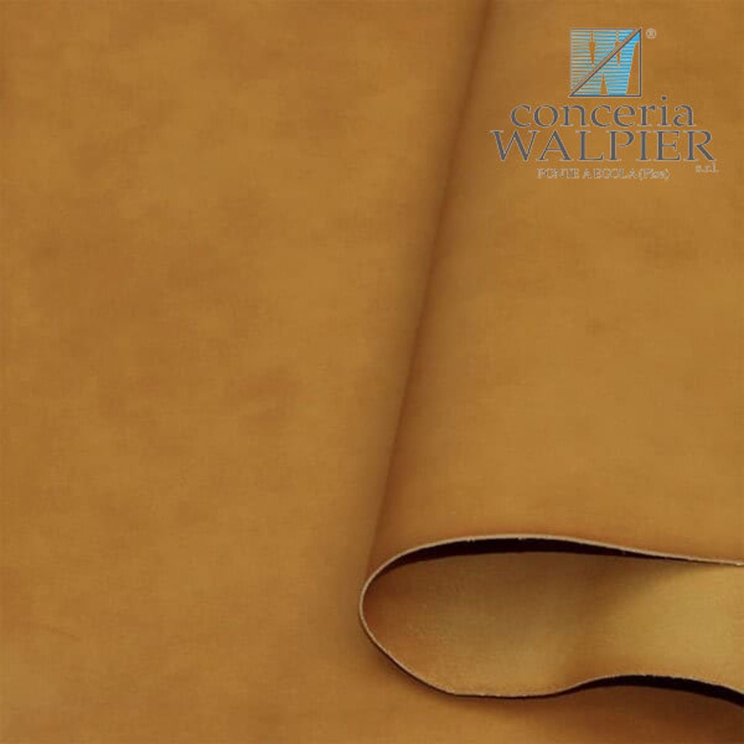 Walpier Buttero Veg Tan Leather 2.0 2.2 Mm Biscuit A Size - Etsy