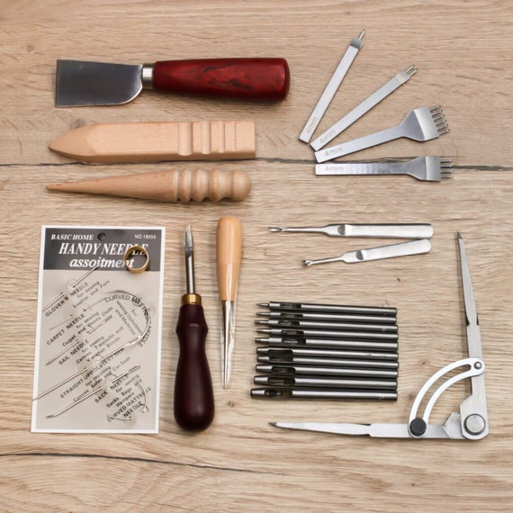 Leather Crafting Tool Kit | Etsy
