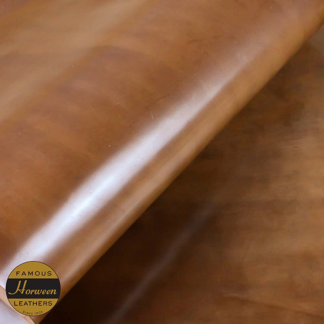 Horween Genuine Shell Cordovan, Bourbon, S, 1.5 1.6 Sq Ft, 1.4 2.0 Mm ...