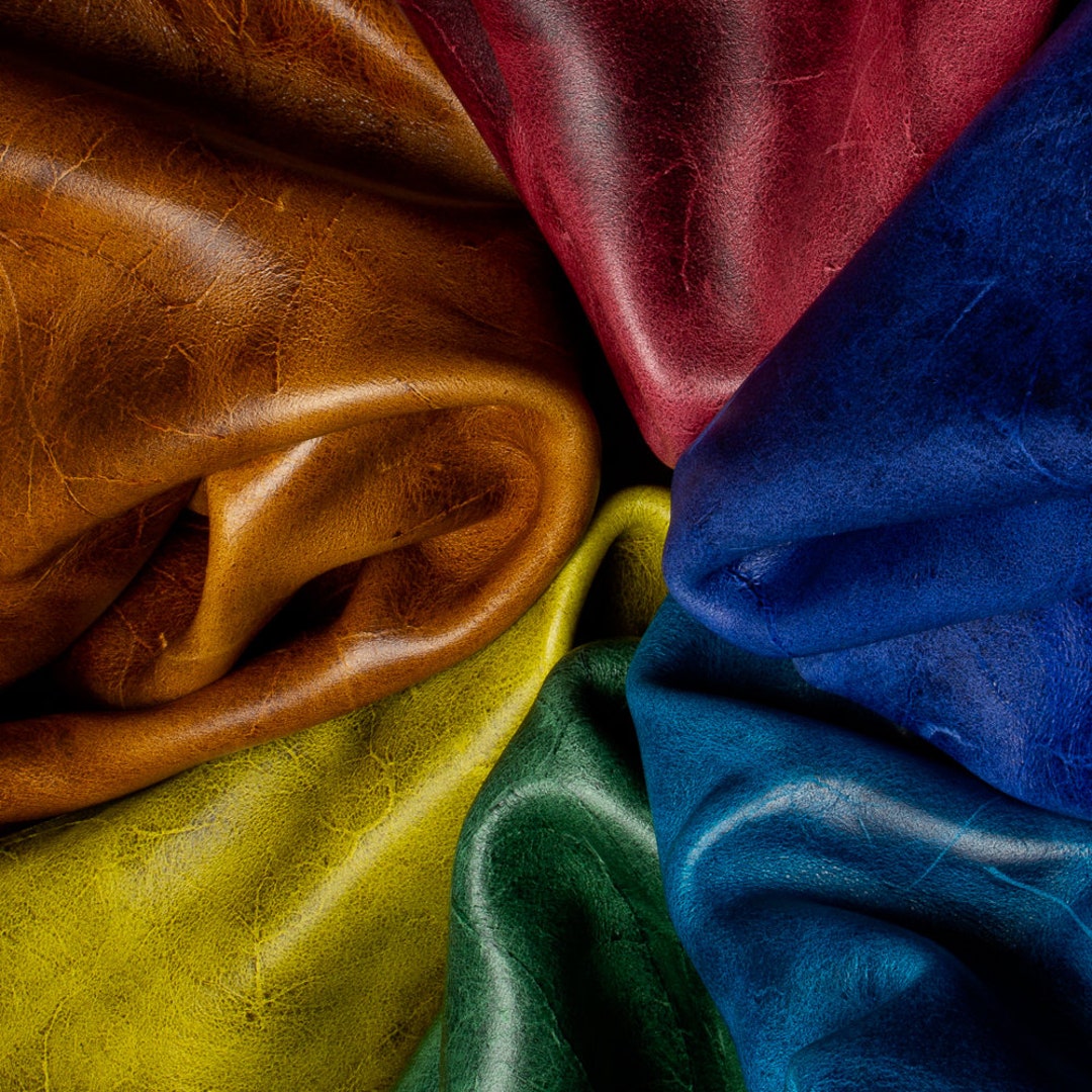 CF Stead Crazy Cow Pull up Leather, 1.8-2.0mm Thick A Size Panels - Etsy