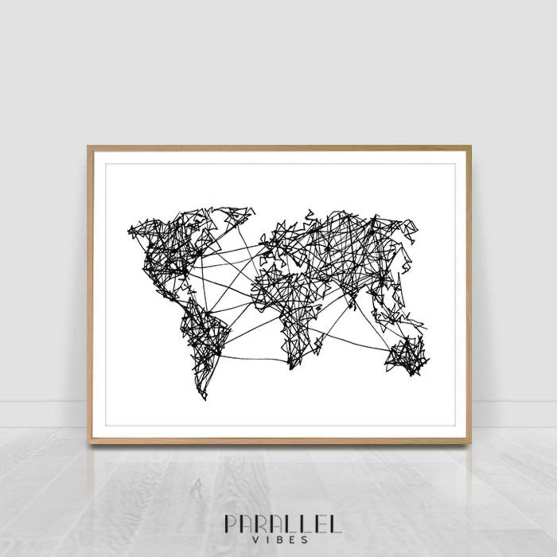 World Map Print World Map World Map Wall Art World Map - Etsy