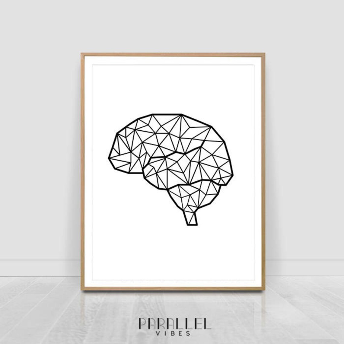 Printable Brain Art Anatomy Brain Print Art Human Cerebrum - Etsy