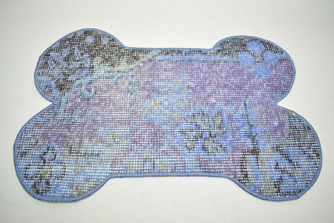 Bone Shaped Mat, Pet Food Mat, Puppy Gift, Dog Mat, Custom Pet Mat, Dog ...