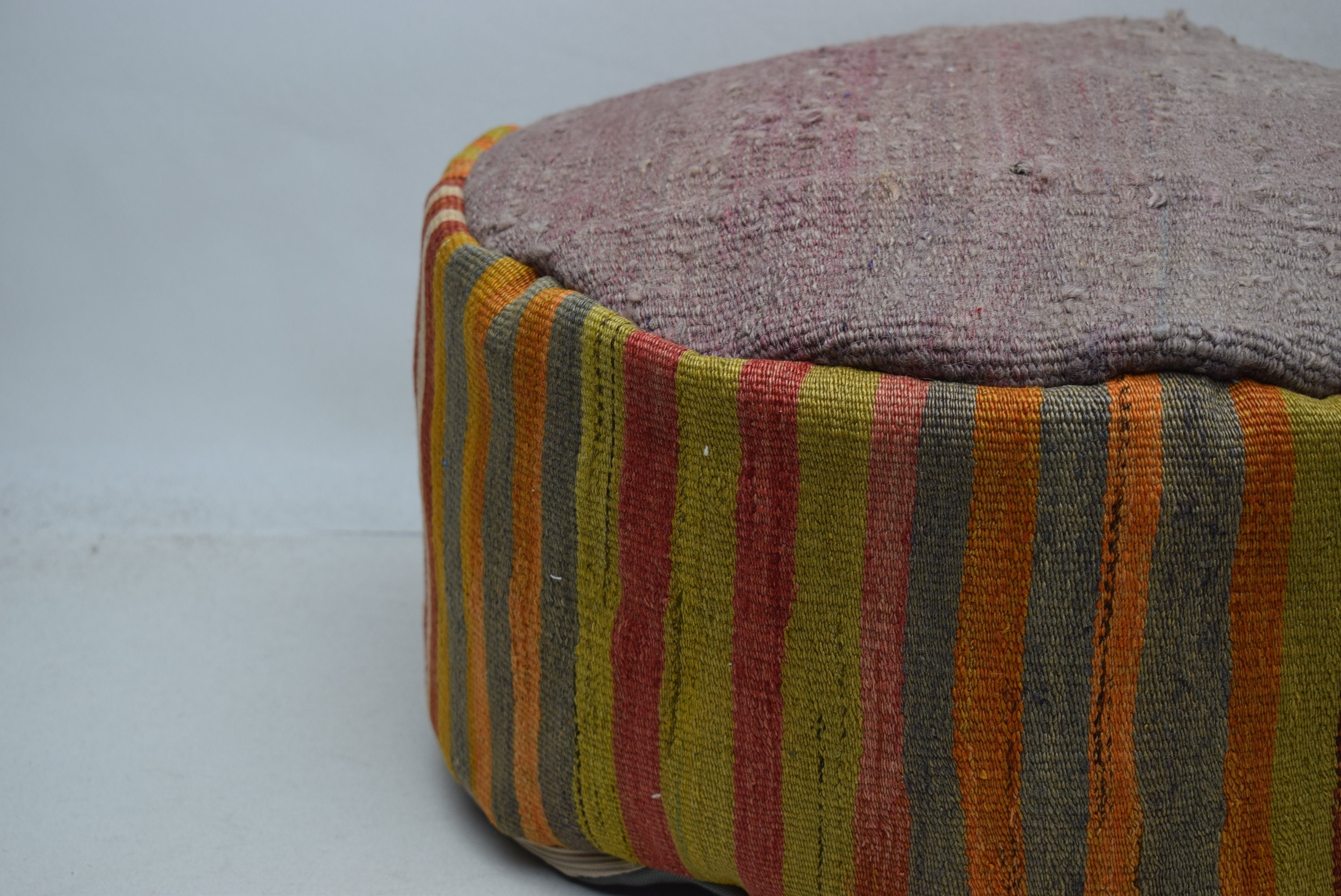 Moroccan Style, Round Pouf, Camping Pillow, Garden Pouffe, Throw Pillow ...