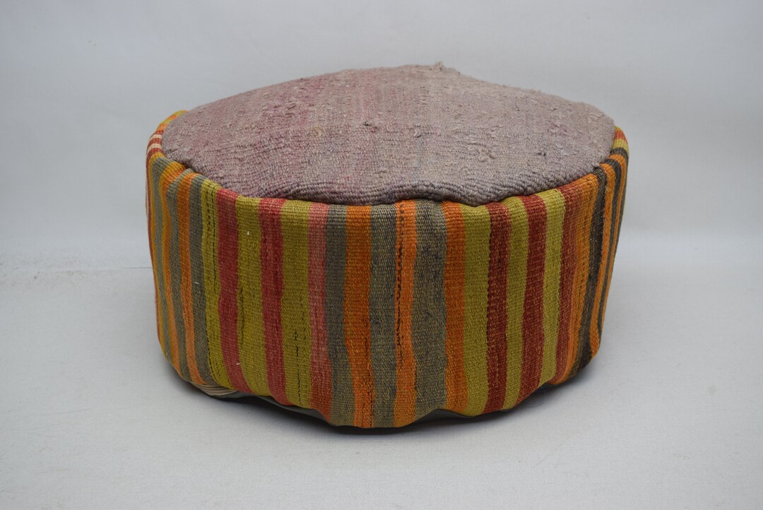 Moroccan Style, Round Pouf, Camping Pillow, Garden Pouffe, Throw Pillow ...