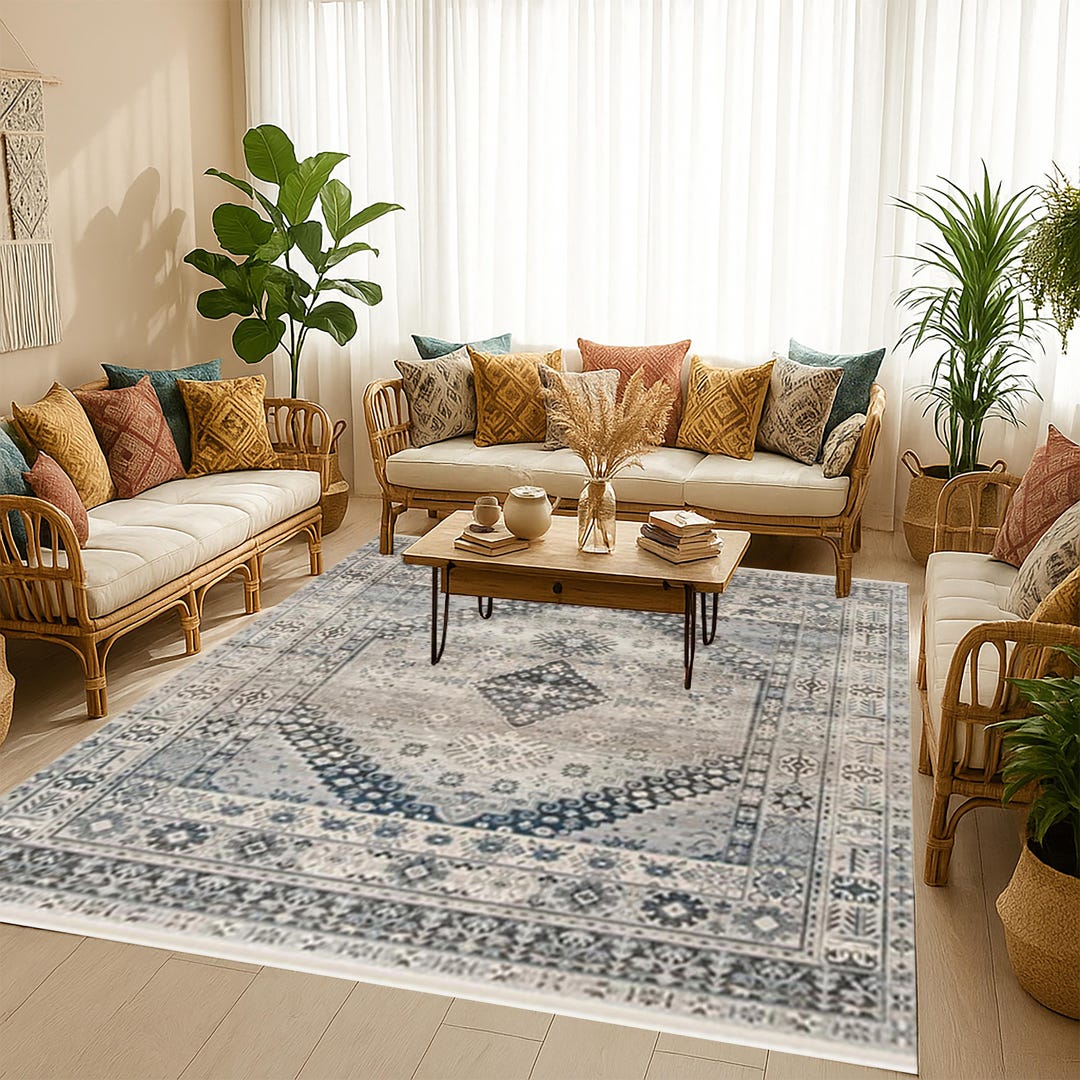 Turkish Boho Rug, Boho Pattern Rug, Decorative Kilim Rug, Anatolian ...
