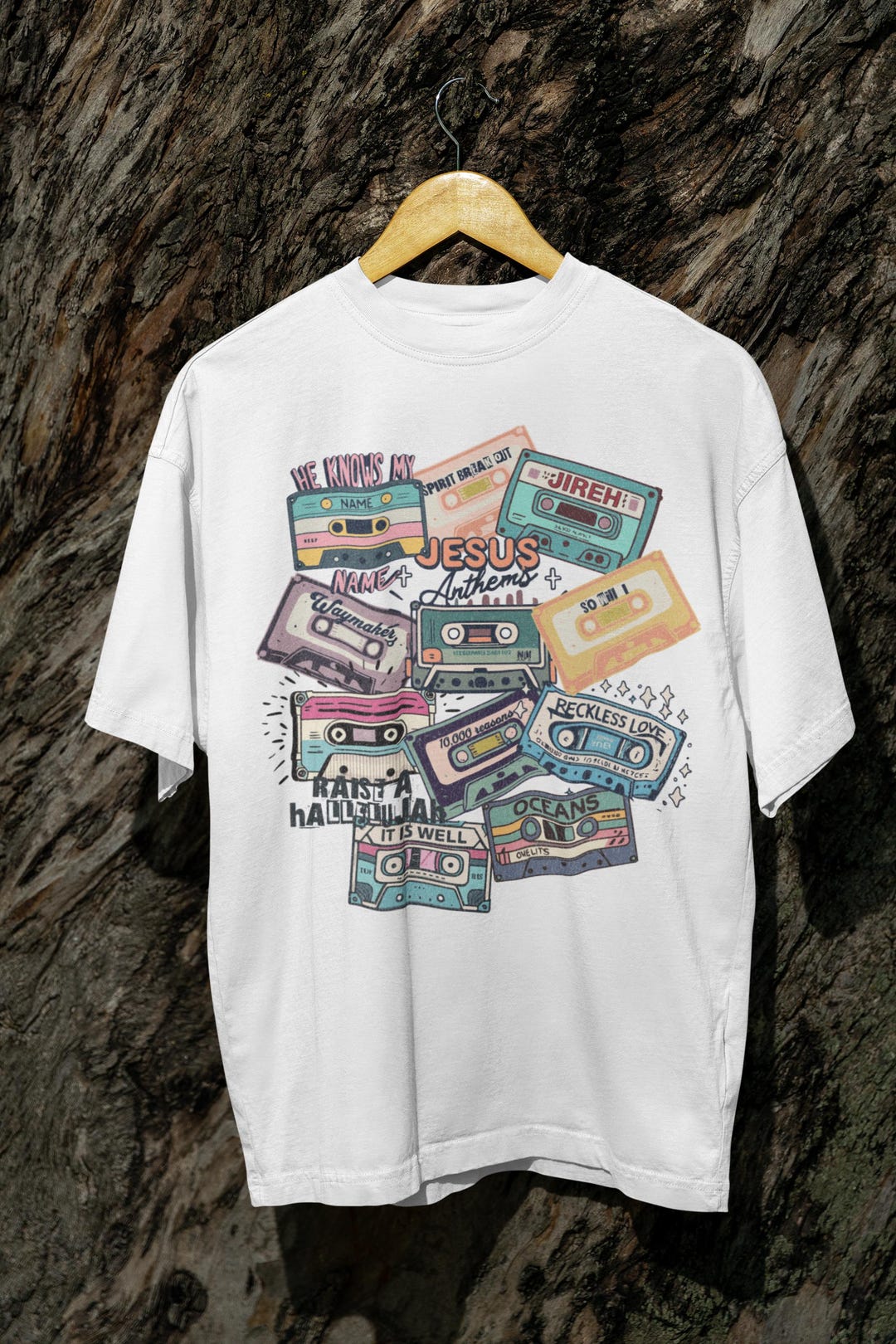 Retro Jesus Anthem Cassette Tape Shirt - Etsy