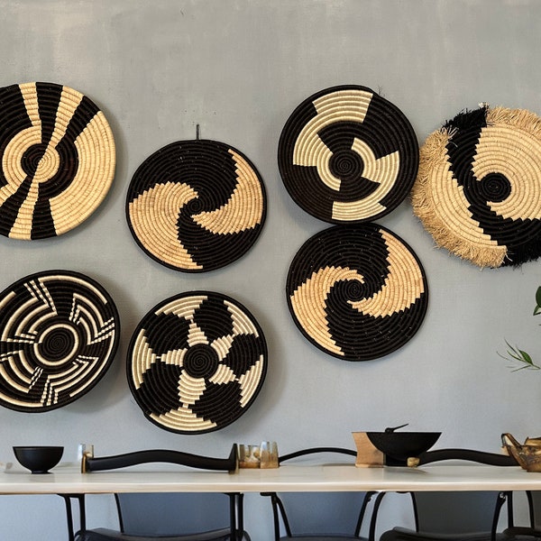 African Basket Wall Decor