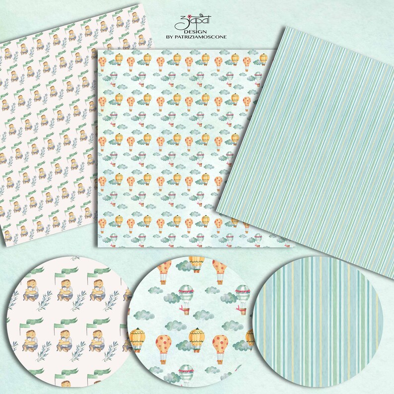 Baby Boy Paper - Etsy