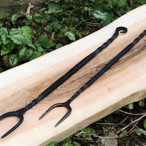 Hand Forged Toasting Fork - Etsy