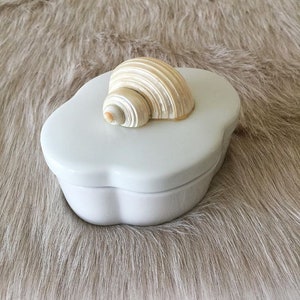 Rosenthal Netter Shell Porcelain Box, Handcrafted in Japan for ...