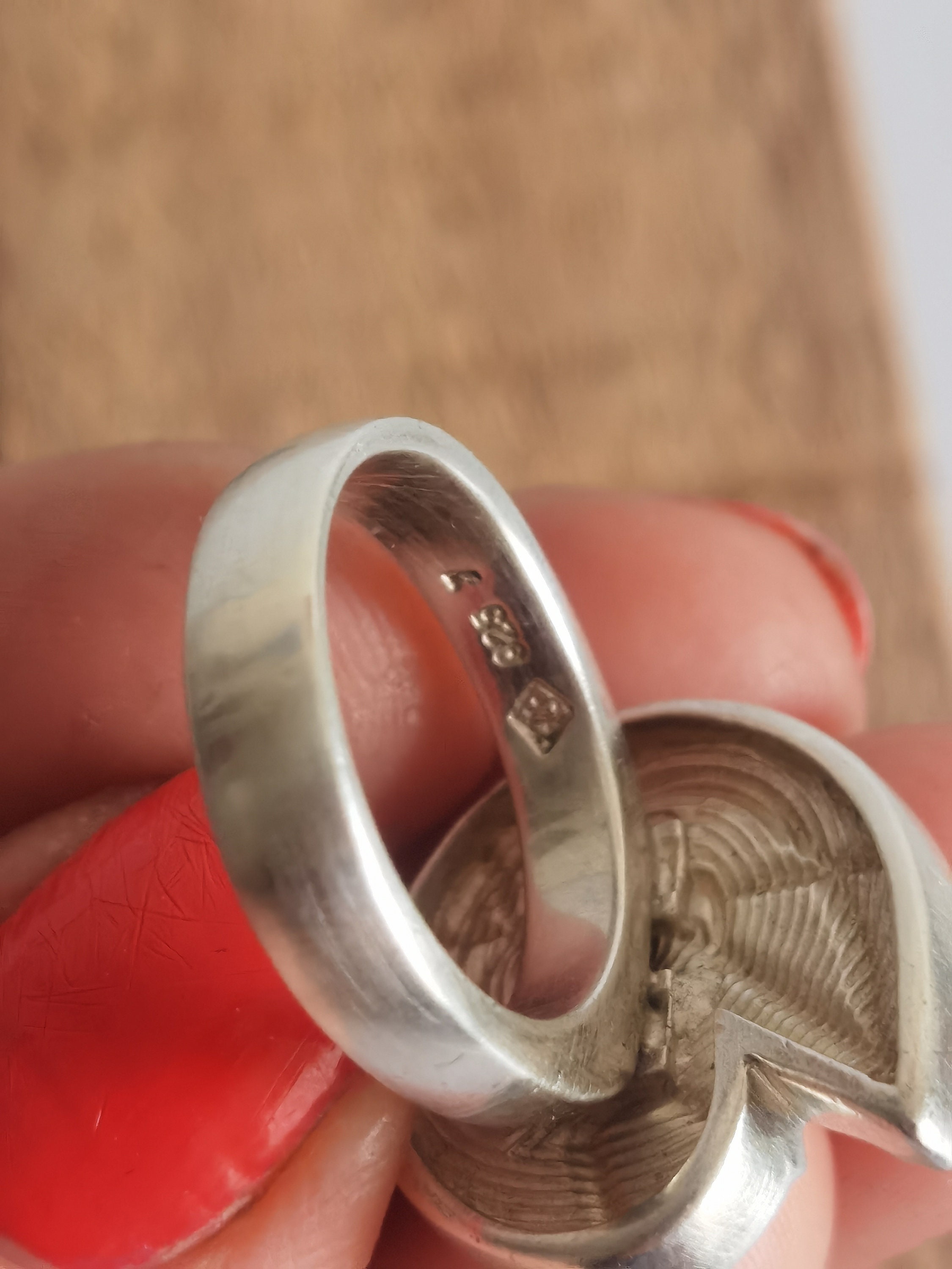 Silberring Ring Pierre Lang 925 Silber Rarität Gr. 175 7 | Etsy