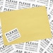 Please Return to Sender Labels / Stickers, 63.5mm X 46.6mm. 18 per ...