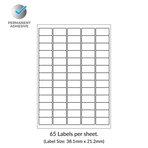 Avery A4 Templates 65