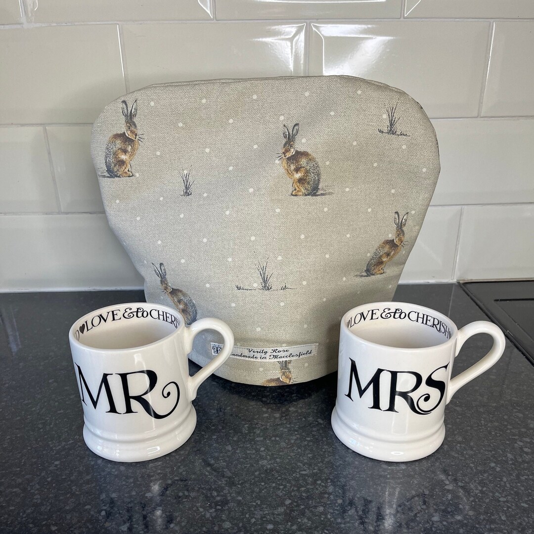 Hare Tea Cosy, Mothers Day Gift, Hare Lovers Gift, Linen Wedding ...