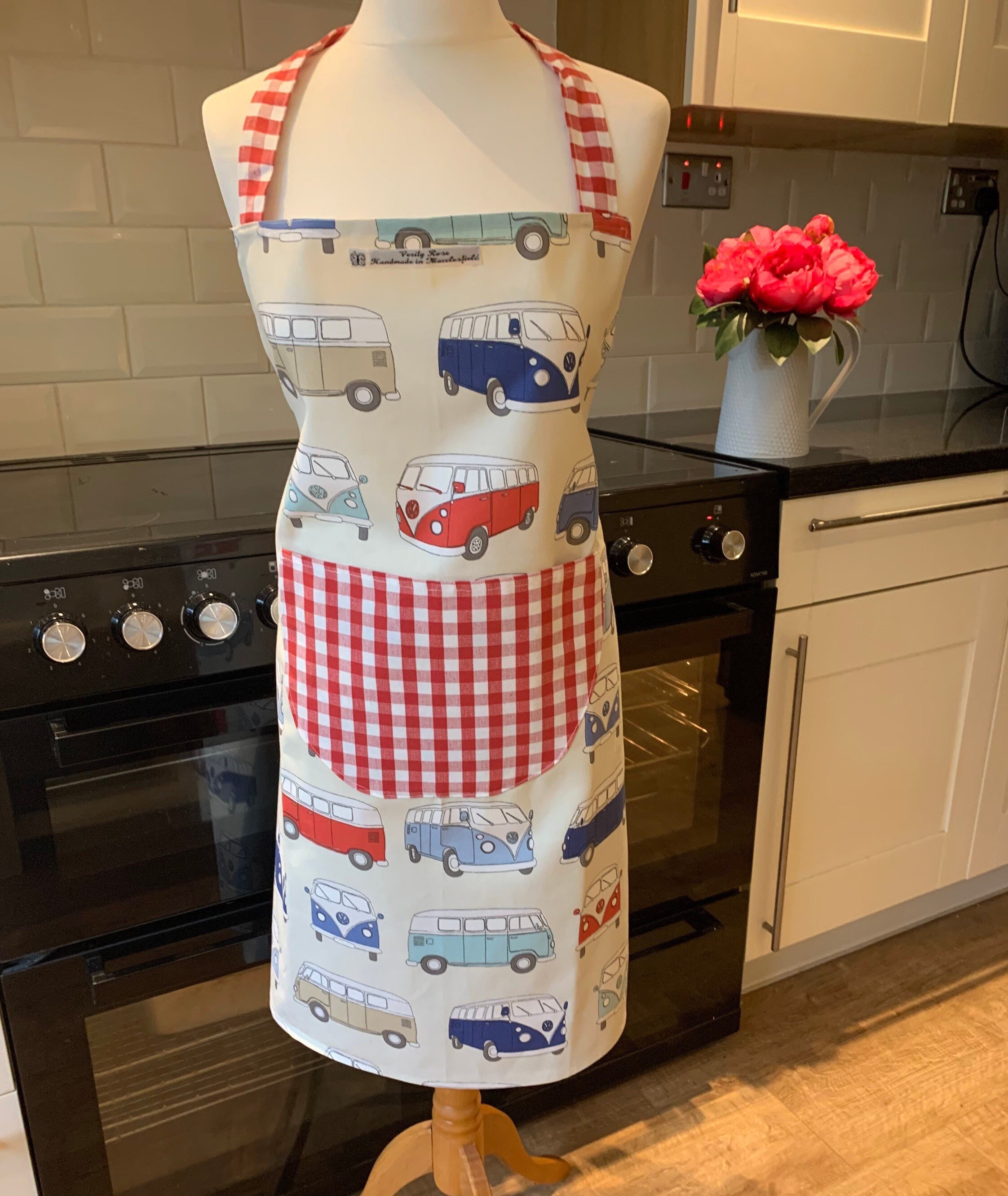 Cotton Apron, Camper Van Apron, Camper Van Fans Gift, Camper Lovers ...