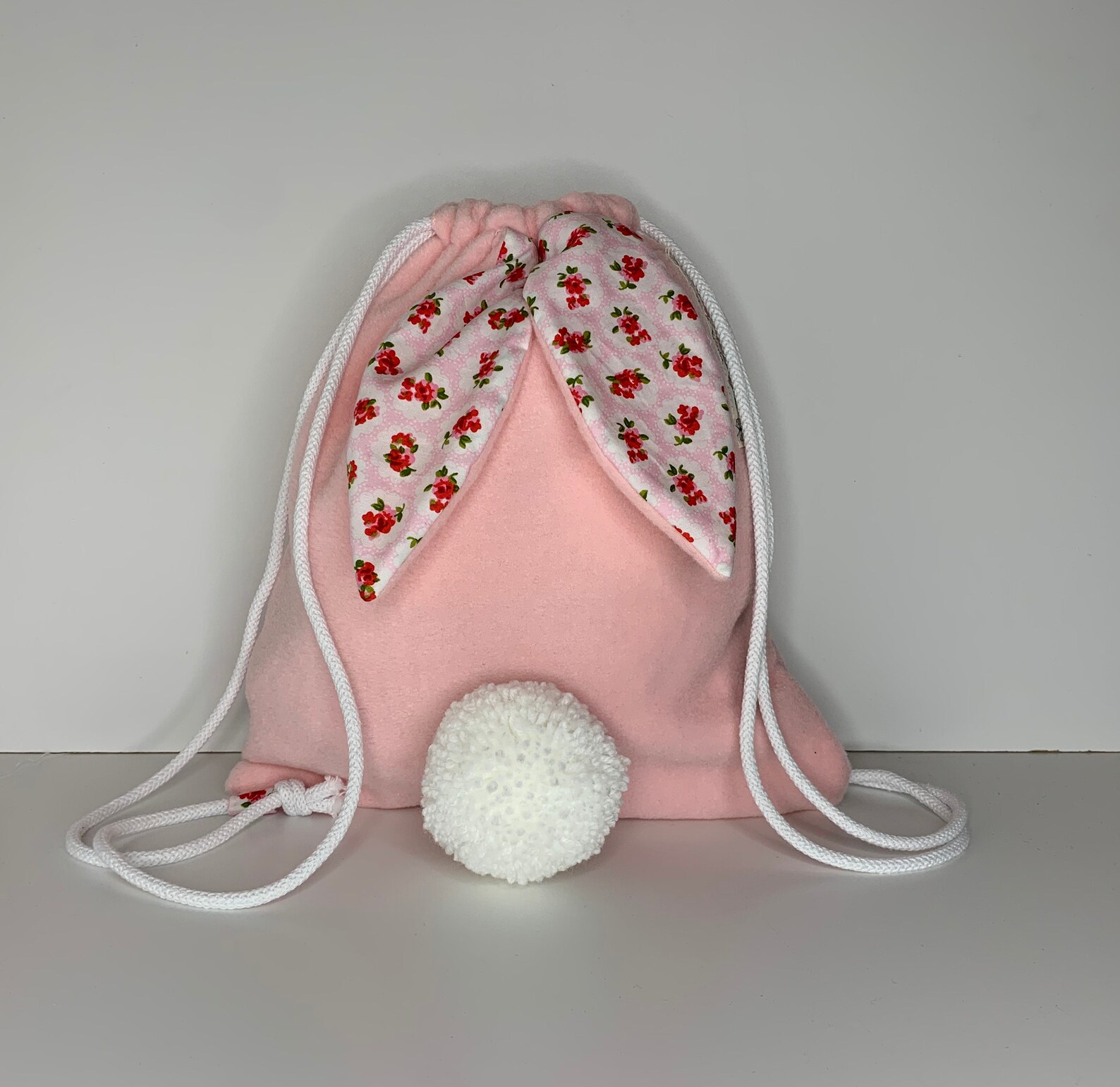 Bunny Backpack or Rucksack Easter Egg Hunt Bag Pink - Etsy