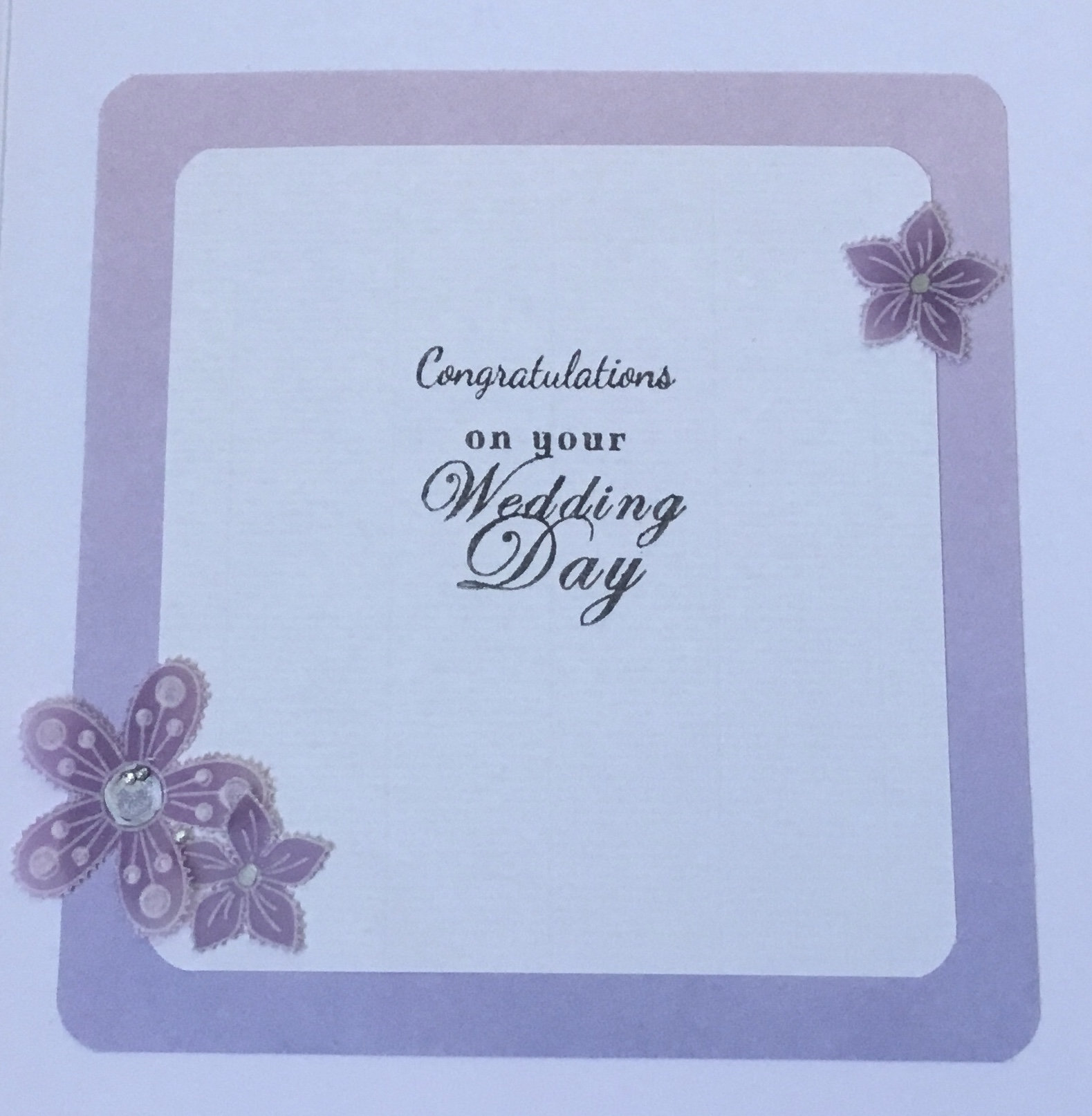 Handmade Parchment Wedding Card - Etsy