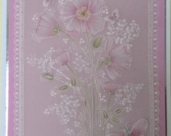 Handmade Parchment Wedding Card - Etsy