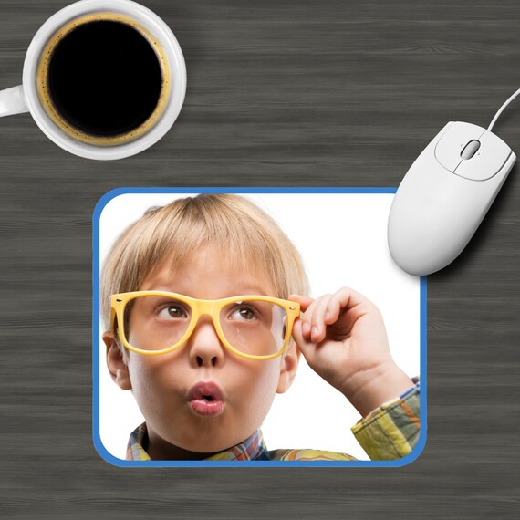 Custom Photo Mouse Pad Framed Photo Mousepad Gift for Mom - Etsy