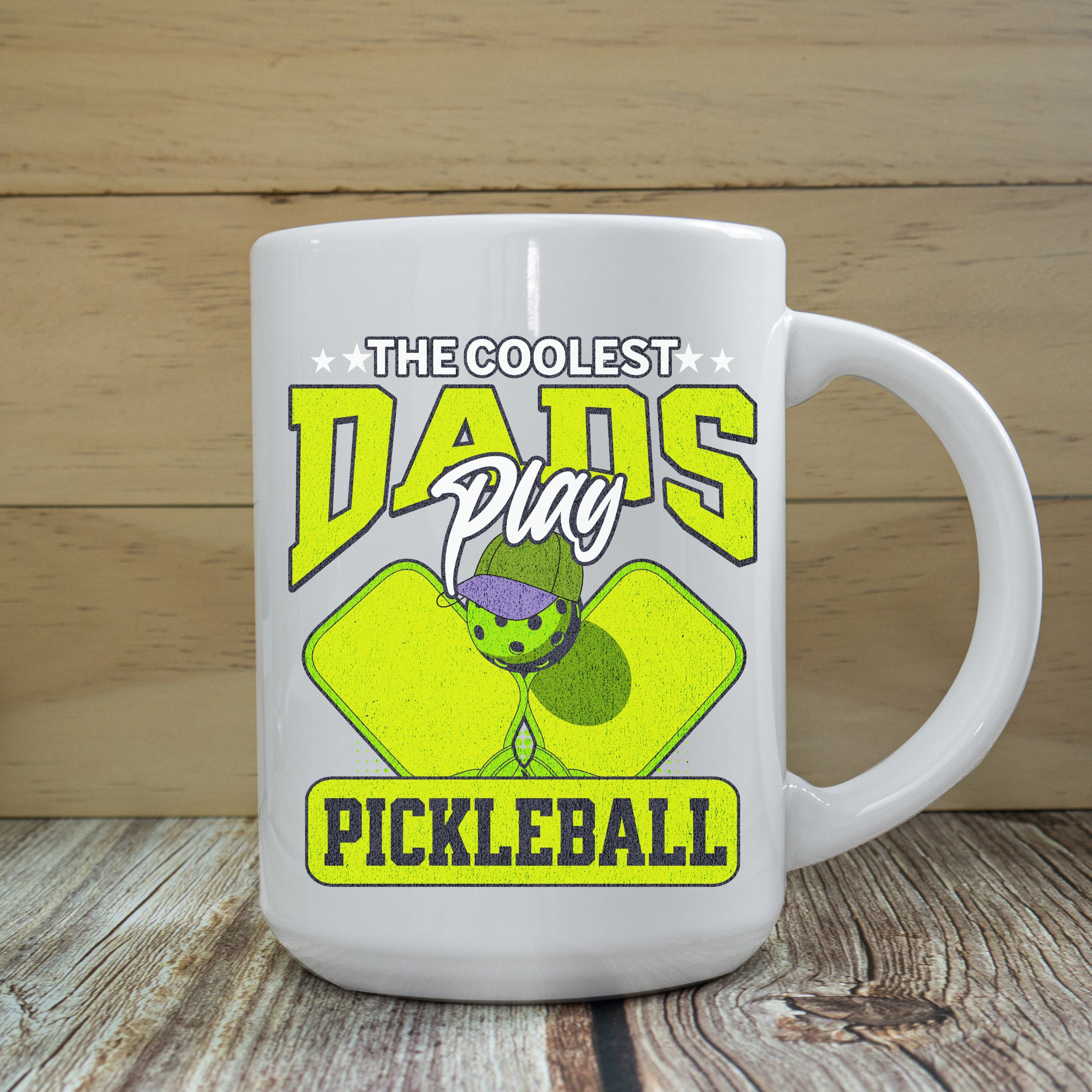 Fathers Day Gift Funny Pickleball Mug, Gift for Pickleball Players ...