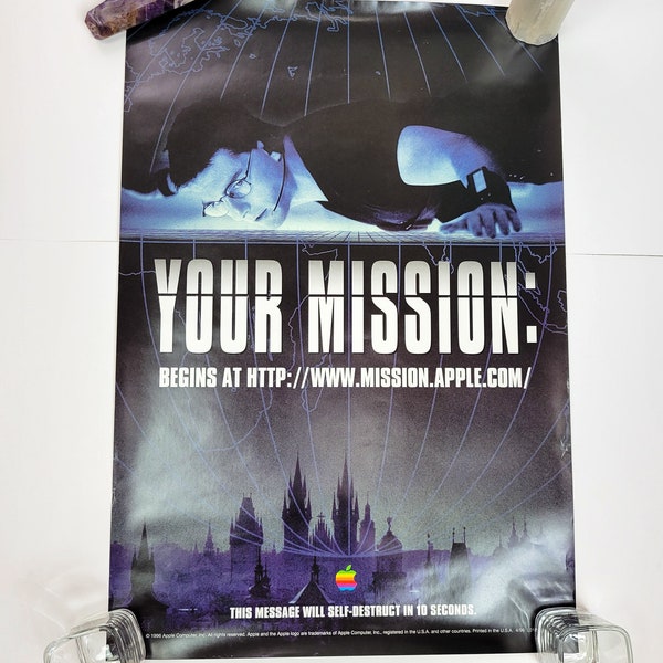 Movie Poster Mission Impossible - Etsy