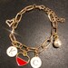 Beautiful Kansas City Chiefs 5 Charm Bracelet. - Etsy