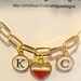 Beautiful Kansas City Chiefs 5 Charm Bracelet. - Etsy
