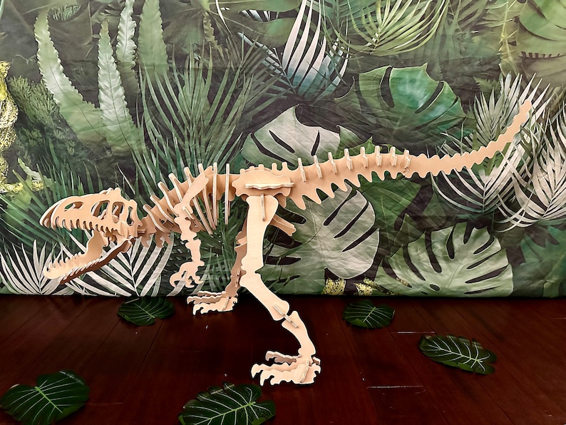 Giant 3D Allosaurus Puzzle – Build Your Own Jurassic Predator! - Etsy