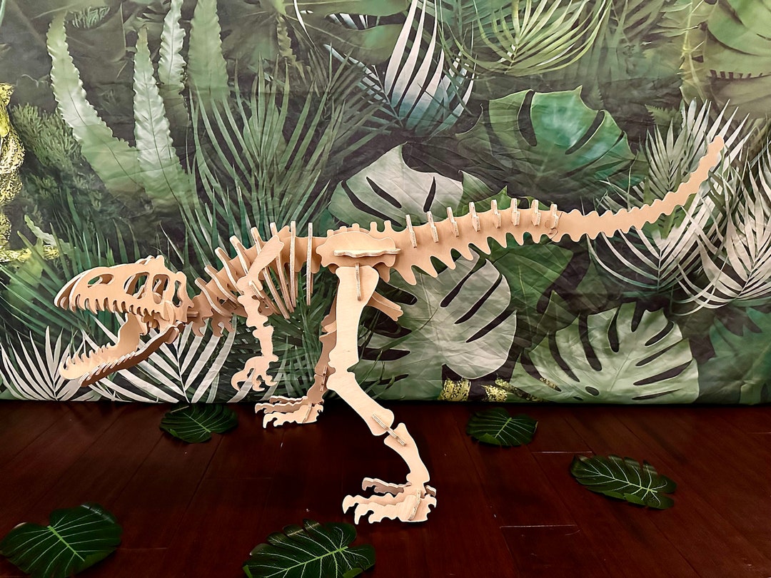 Large Allosaurus 3D Puzzle - Giant Dinosaur Model Kit for Kids & Dino ...