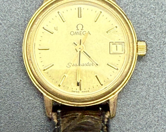 Vintage Omega Seamaster Wrist Watch - Works! - Etsy