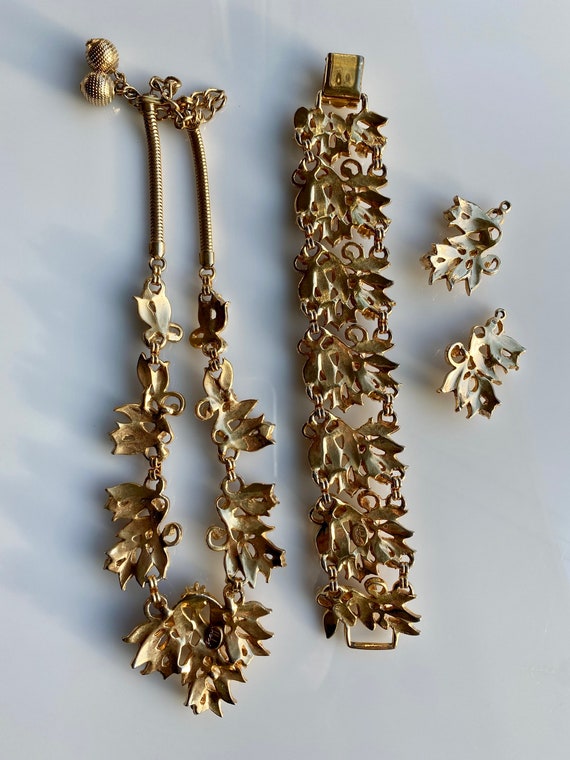 Hobe jewelry, Vintage set, Gift for her - munimoro.gob.pe