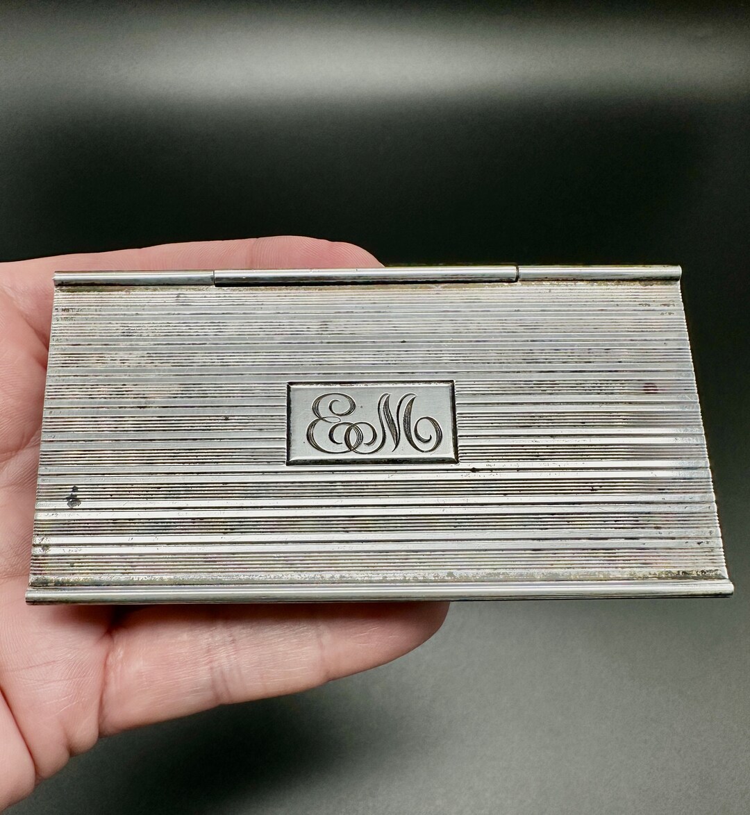 Napier Antique Sterling Silver Postage Stamp Holder C1880’s - Etsy