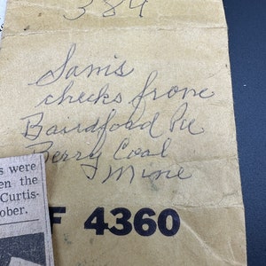 Vintage Miners Tally Checks & History Provenance! - Etsy