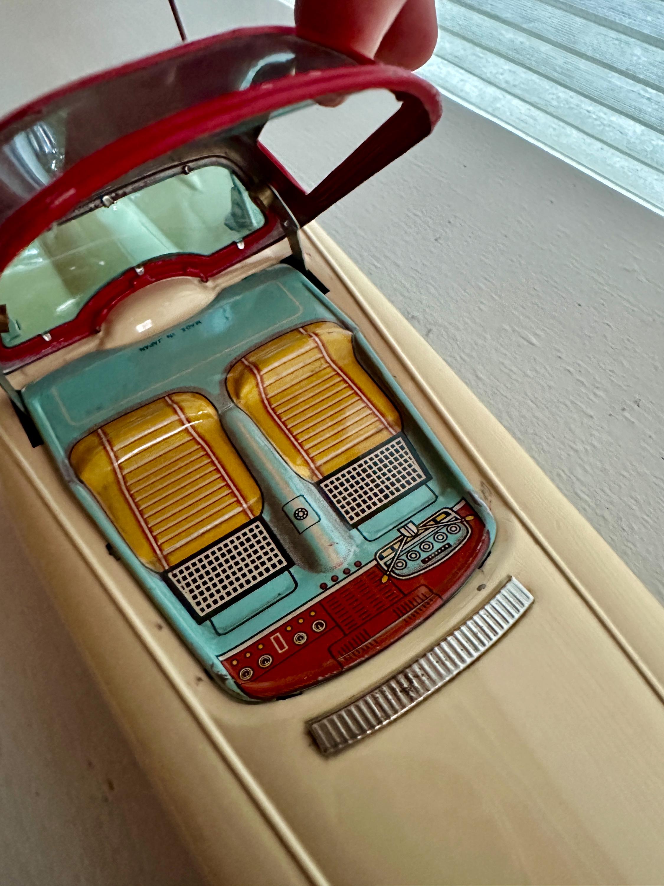 Rare Vintage Ford Gyron Car of the Future Battery Operated Tin Car - Etsy