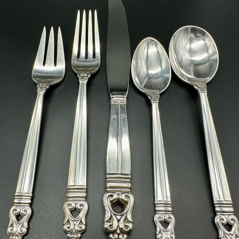 Sterling Silver Flatware - Etsy