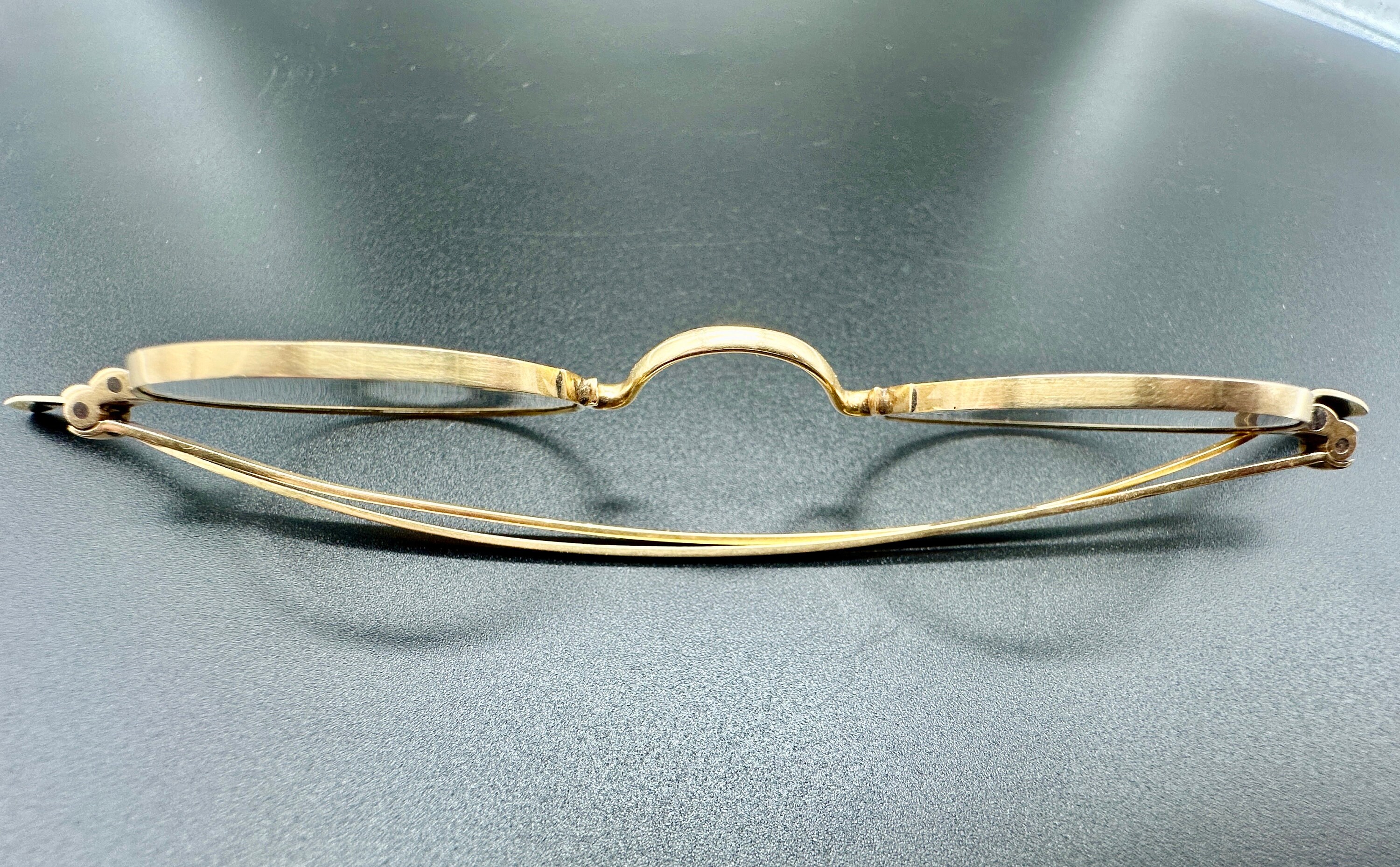 Rare 1800’s 14k Gold Reading Glasses! - Etsy
