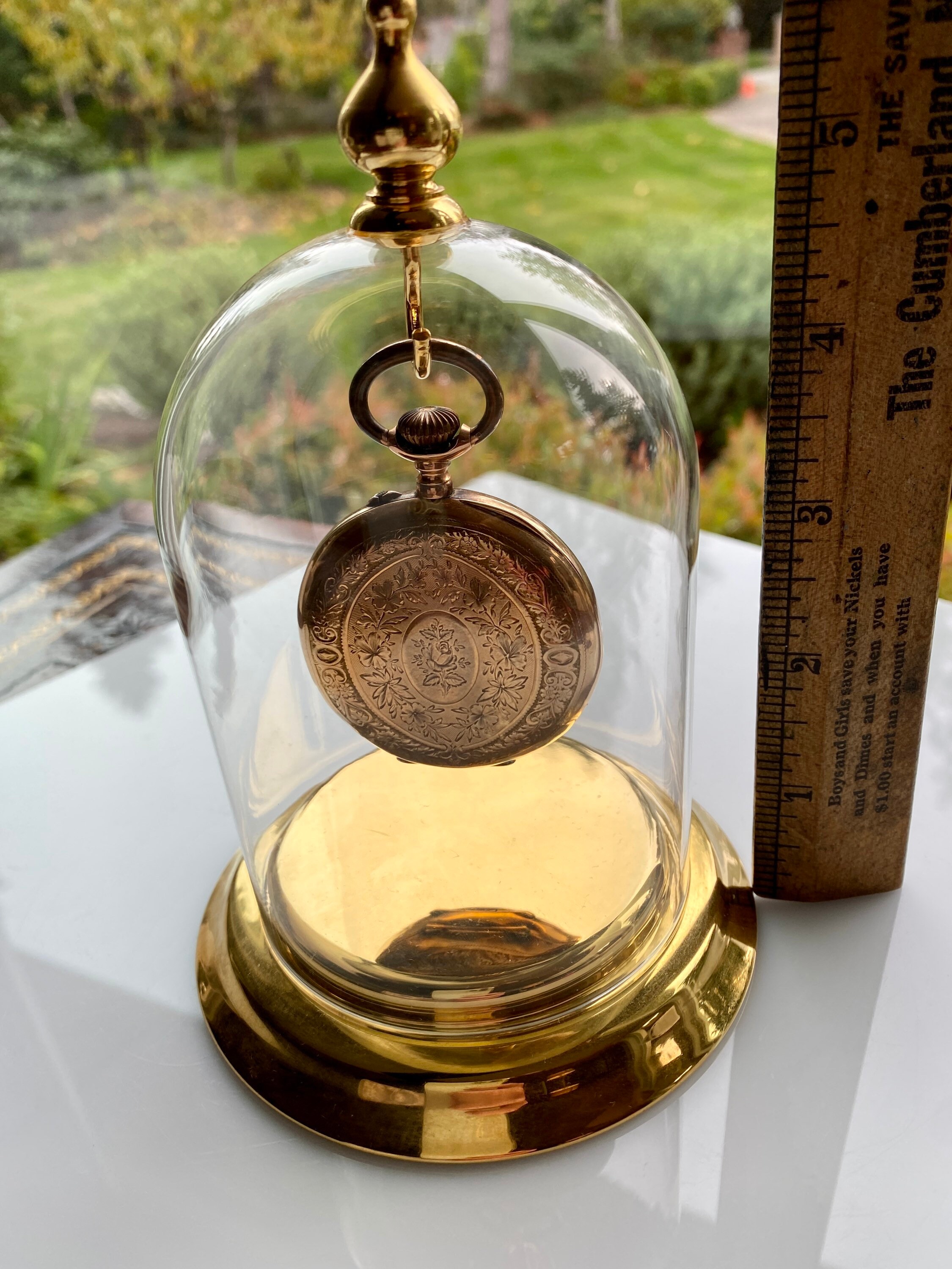 14k Gold Antique Chaton Pocket Watch | Etsy