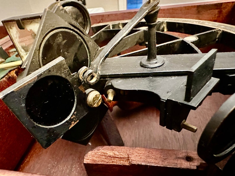 WW1 Brandis & Sons Navy Sextant in Original Dovetailed Box - Etsy